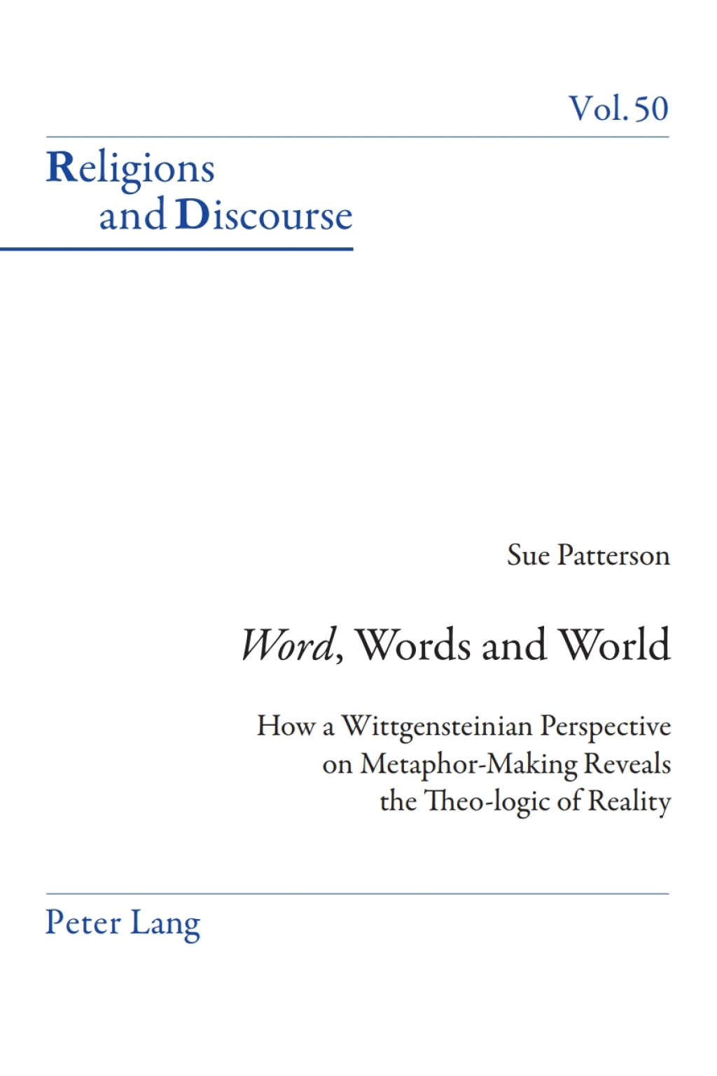 Â«WordÂ», Words, and World How a Wittgensteinian Perspective on ...
