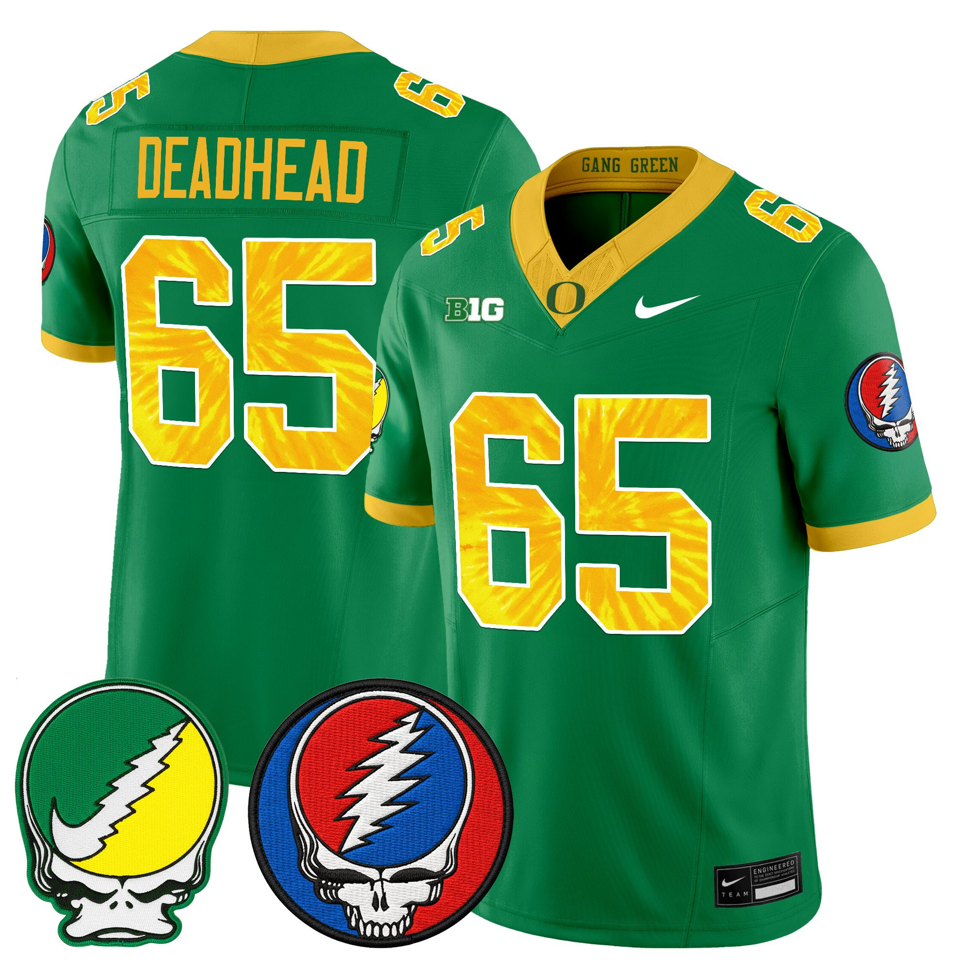 1965 Deadhead Men’s Oregon Ducks 2025 ‘Grateful Ducks x Grateful Dead ...