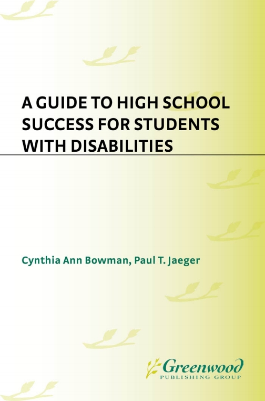 A Guide to High School Success for Students with Disabilities 1st ...