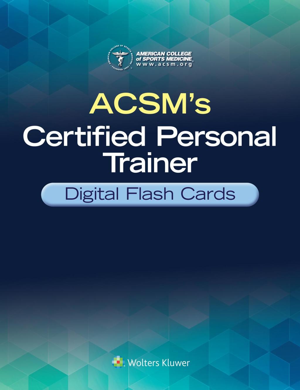 ACSM’s Certified Personal Trainer Digital Flash Cards 1st Edition â ...