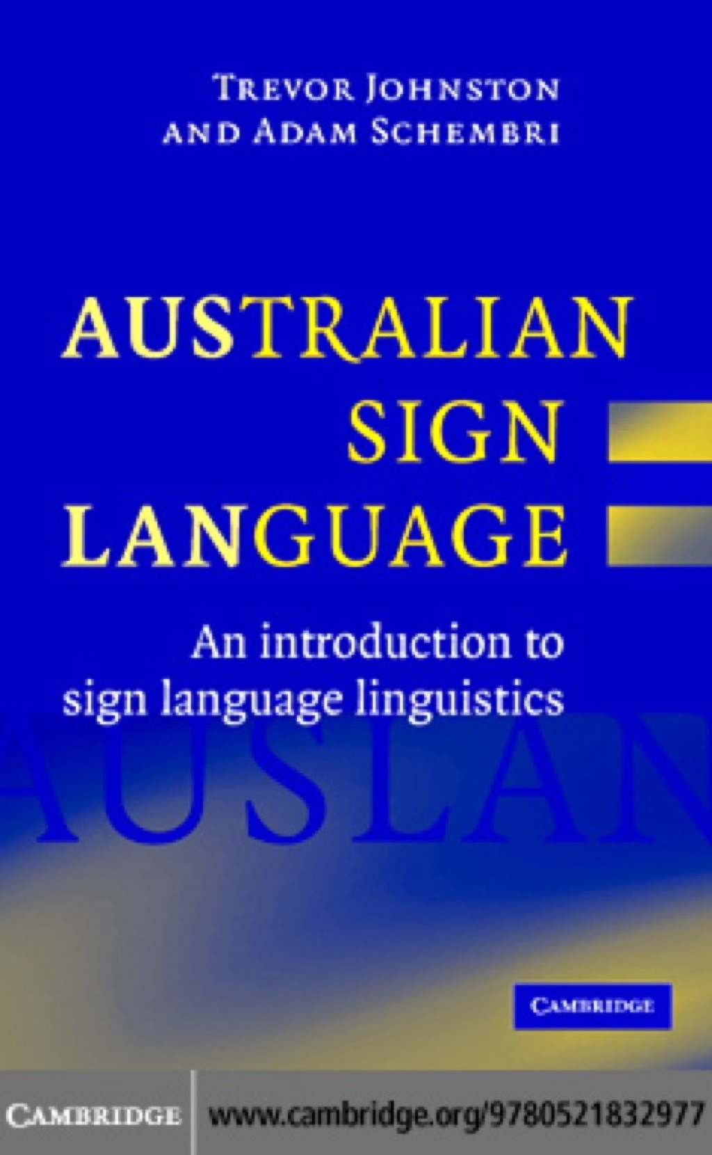 Australian Sign Language (Auslan) An introduction to sign language ...