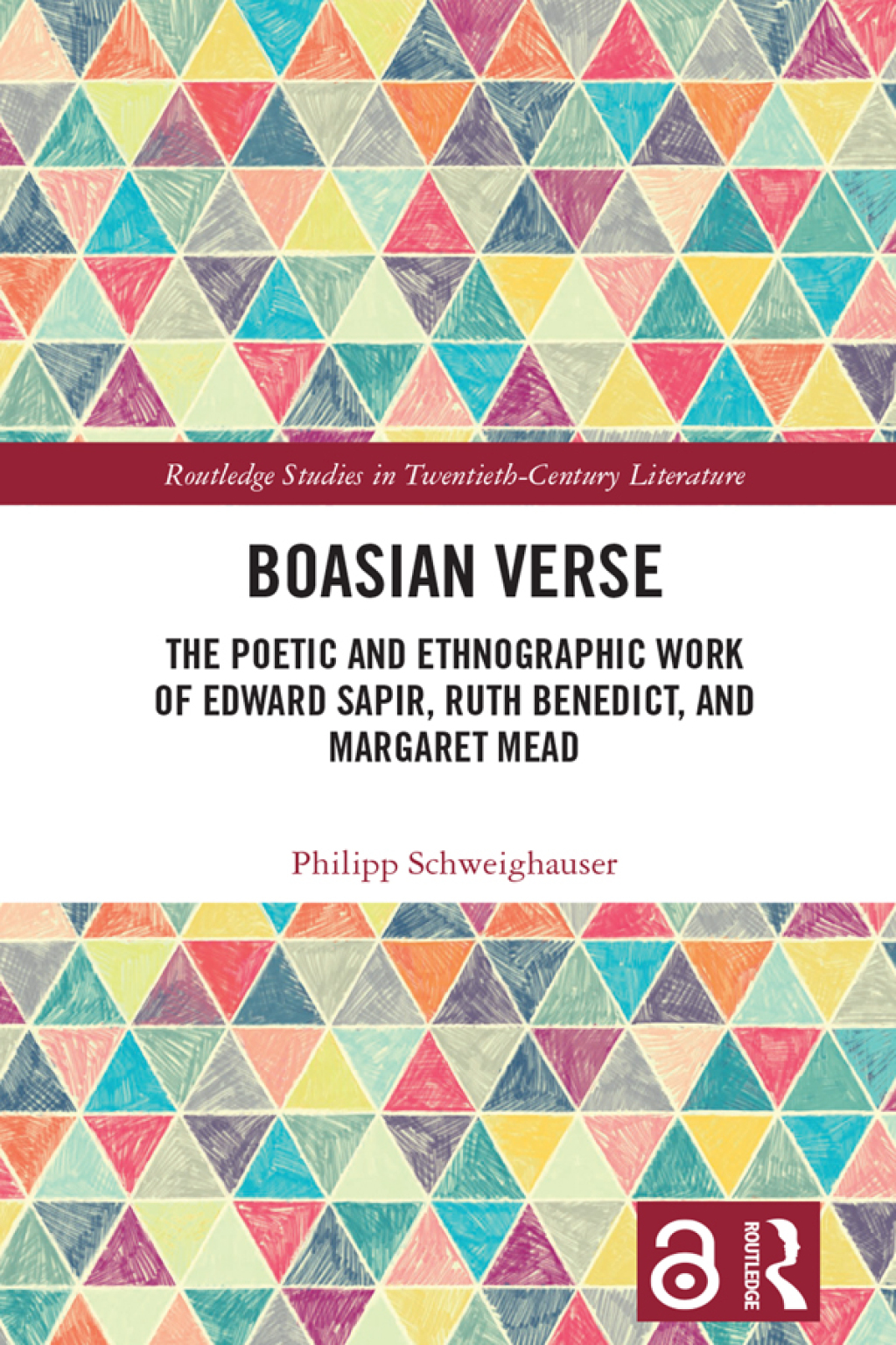 Boasian Verse The Poetic and Ethnographic Work of Edward Sapir, Ruth ...