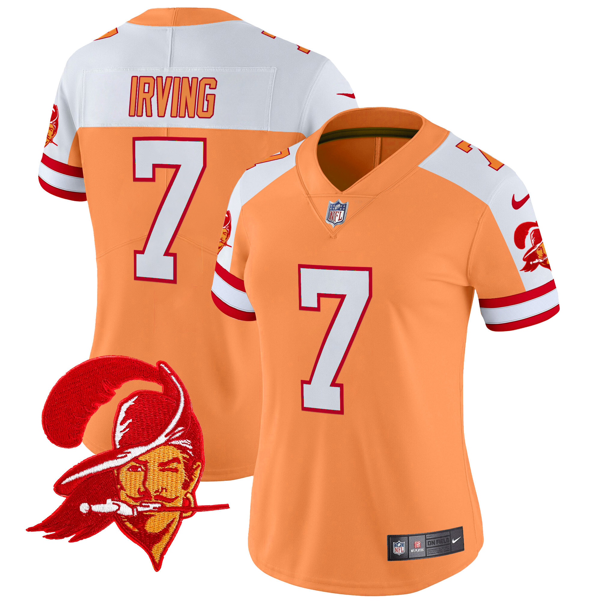 Bucky Irving Women’s Tampa Bay Buccaneers Throwback Vapor Limited ...