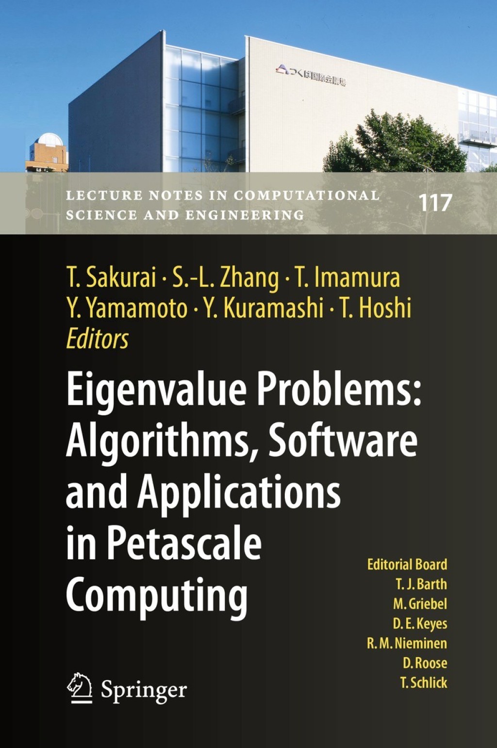Eigenvalue Problems: Algorithms, Software and Applications in Petascale ...