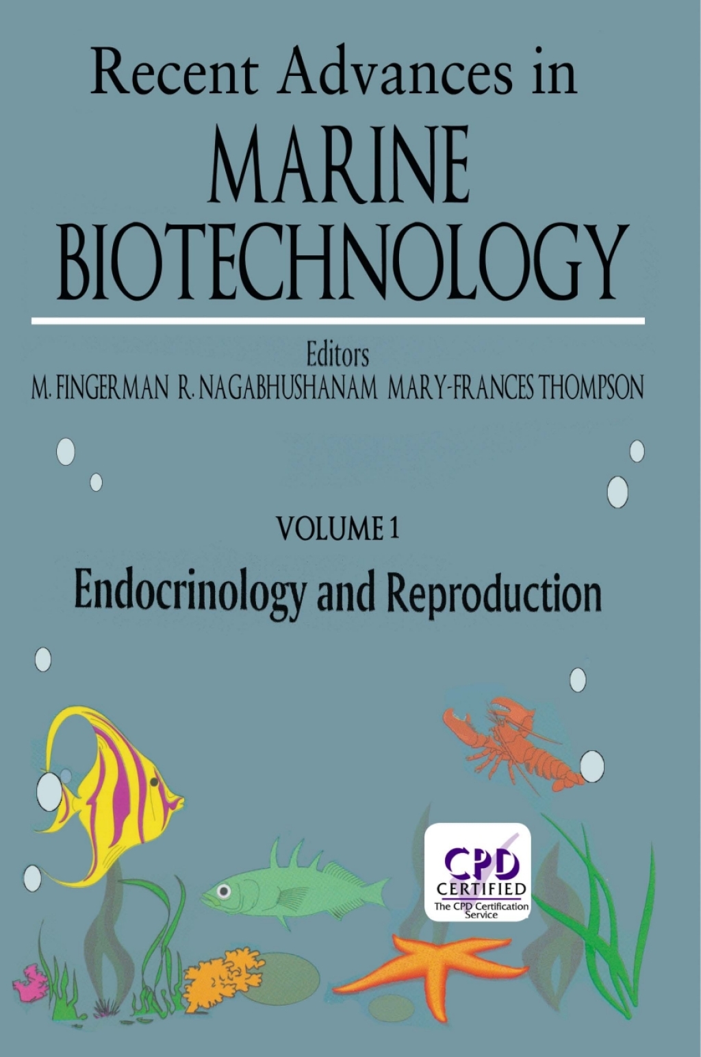 Endocrinology and Reproduction Recent Advances in Marine Biotechnology ...