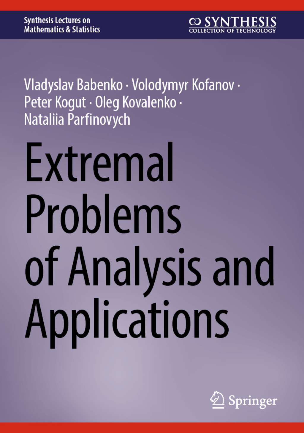 Extremal Problems of Analysis and Applications â€“ PDF/EPUB Version ...