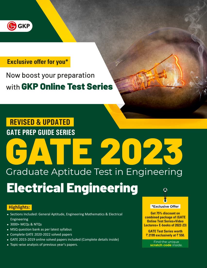 GATE 2023 : Electrical Engineering – Guide – PDF/EPUB Version ...
