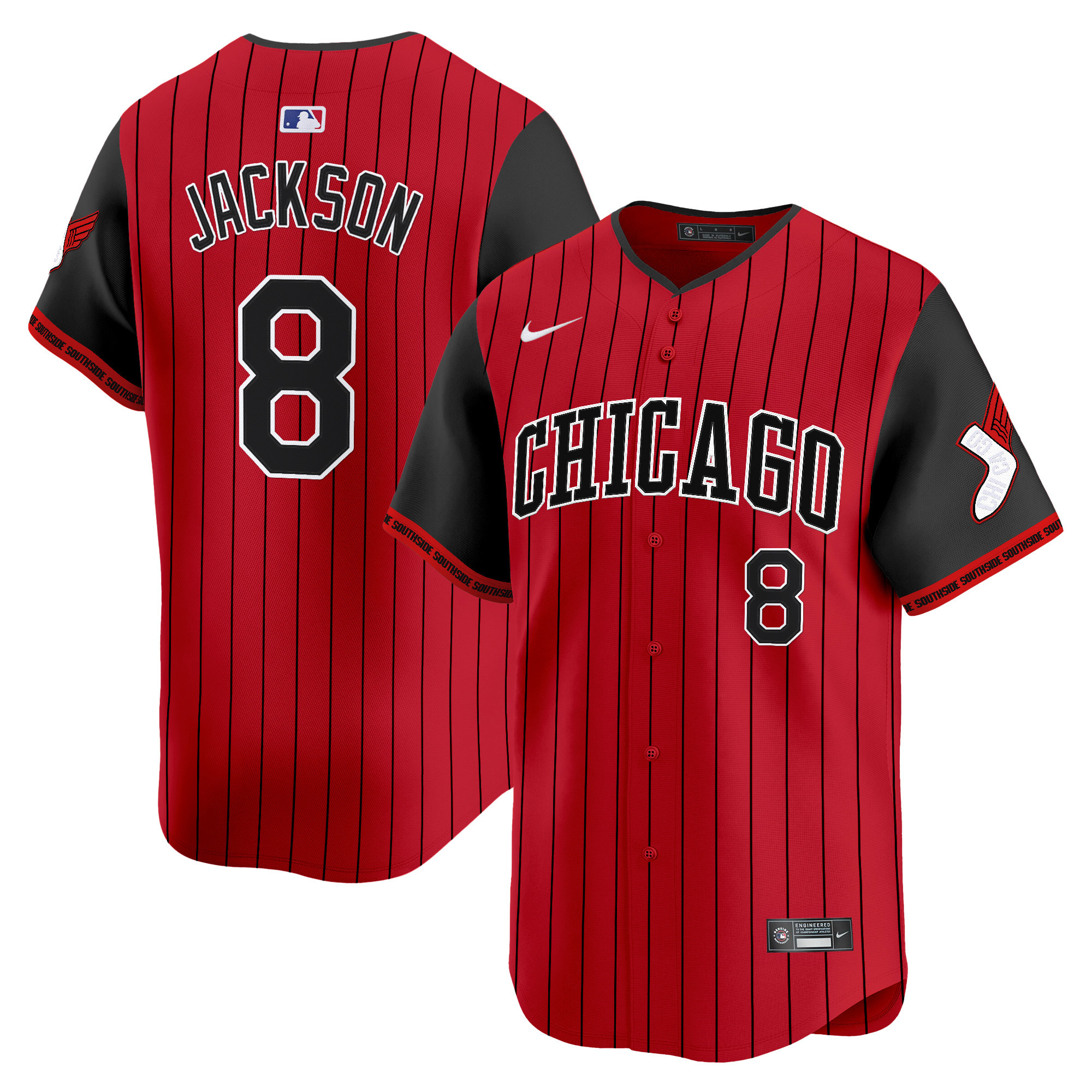 Men’s Bo Jackson Chicago White Sox 2025 City Connect Vapor Premier ...
