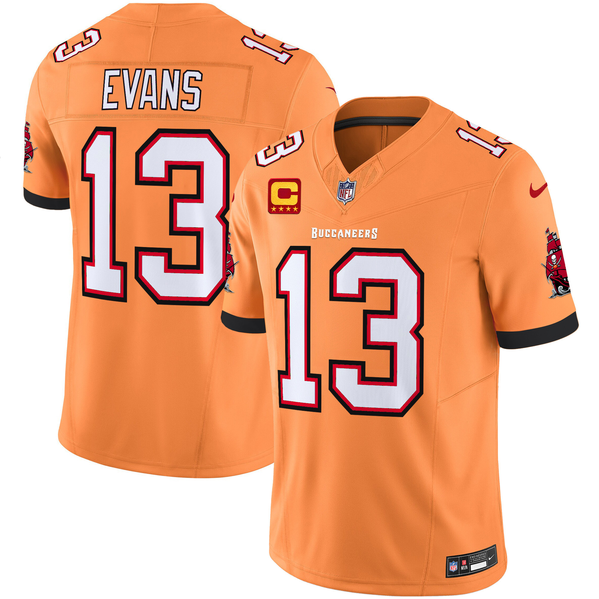 Mike Evans Men’s Tampa Bay Buccaneers Throwback Vapor Limited ...