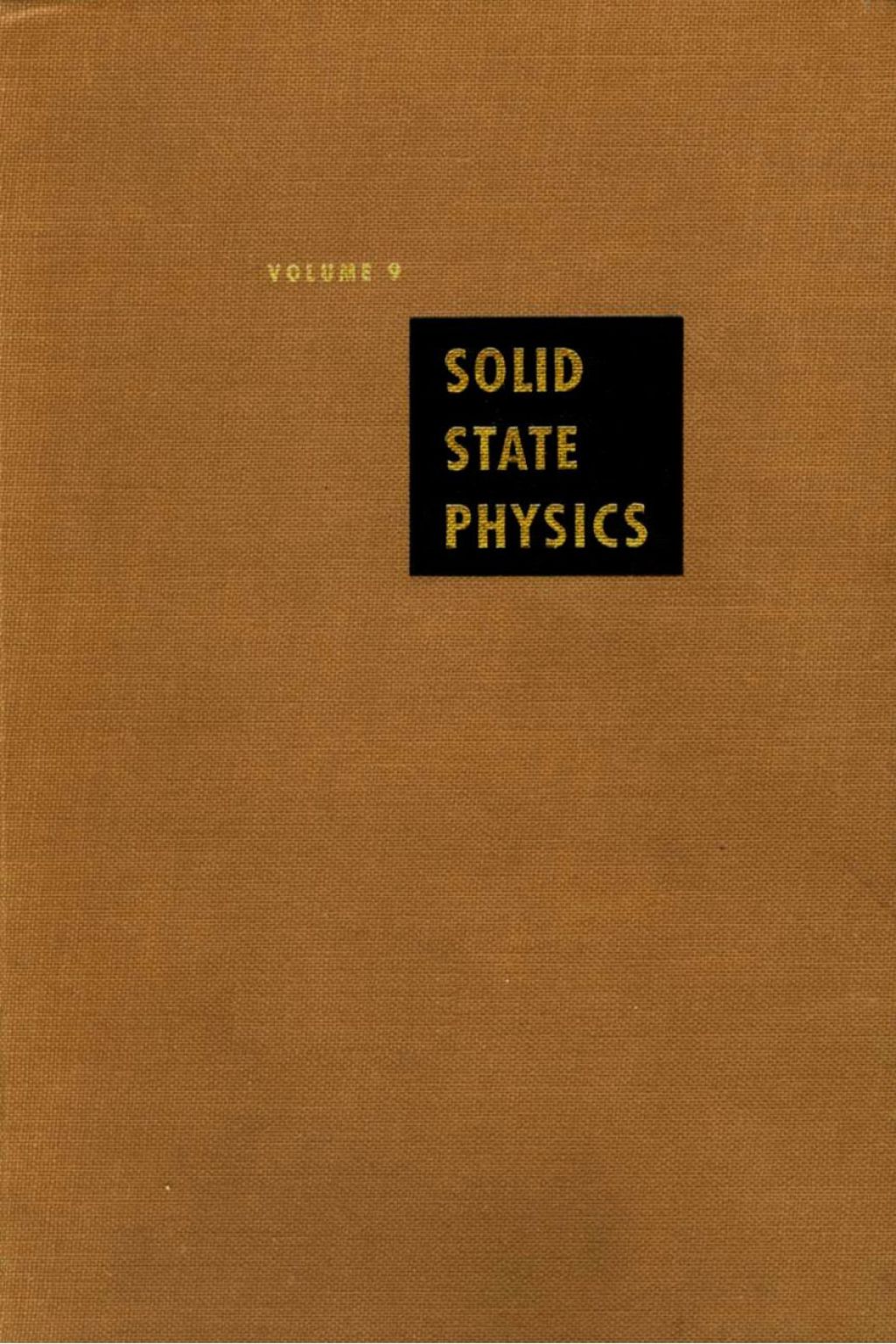 Solid State Physics V9 â€“ PDF/EPUB Version Downloadable – Feetlux Store