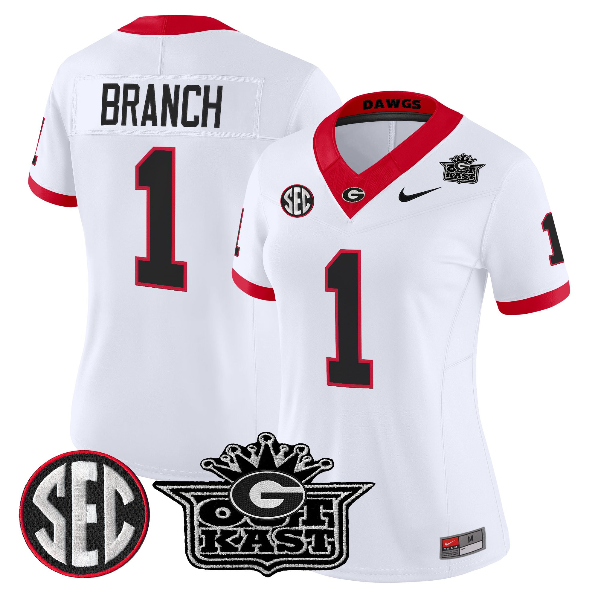 Zachariah Branch Women’s Outkast x Georgia Bulldogs Vapor Limited White ...
